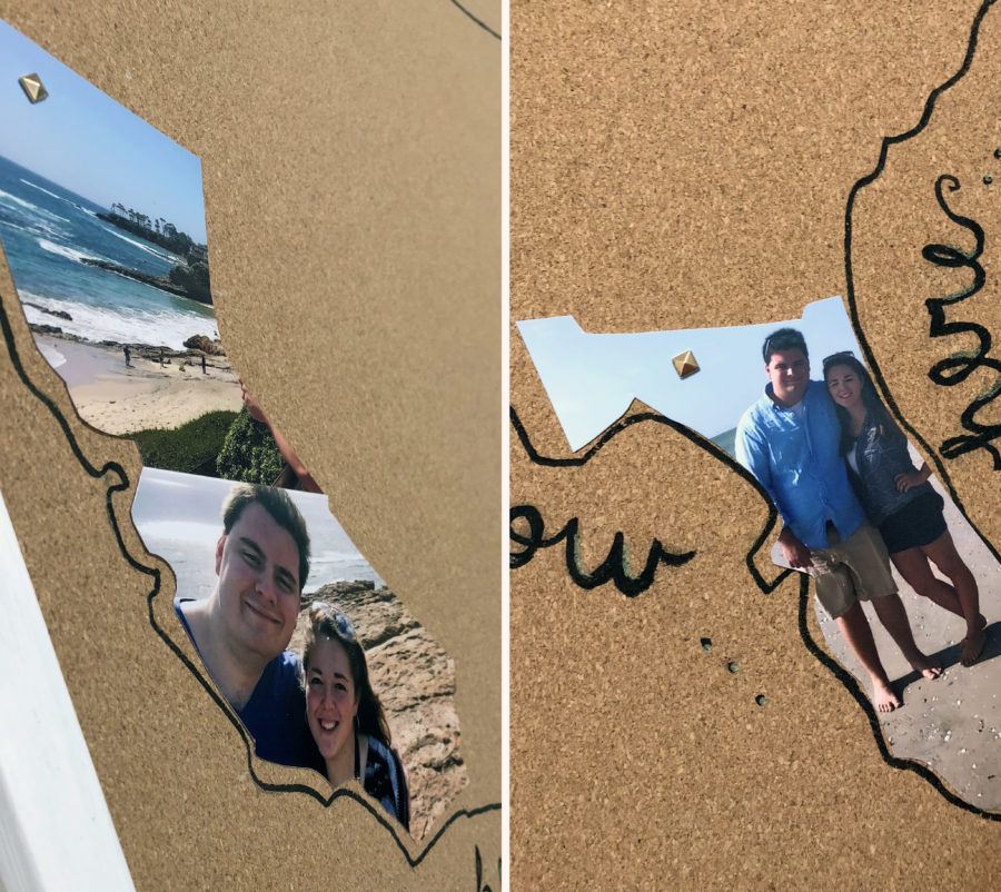 "Where I've Been" Travel Map - DIY & Ideas to Buy