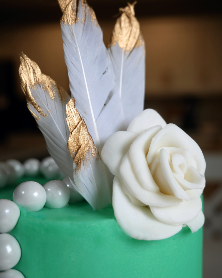 2-Tier Great Gatsby Roaring '20s Cake - Decorating Tutorial
